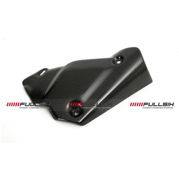 Fullsix Ducati 848 1098 1198 Carbon Fibre Exhaust Guard | Conquest Racing Ltd