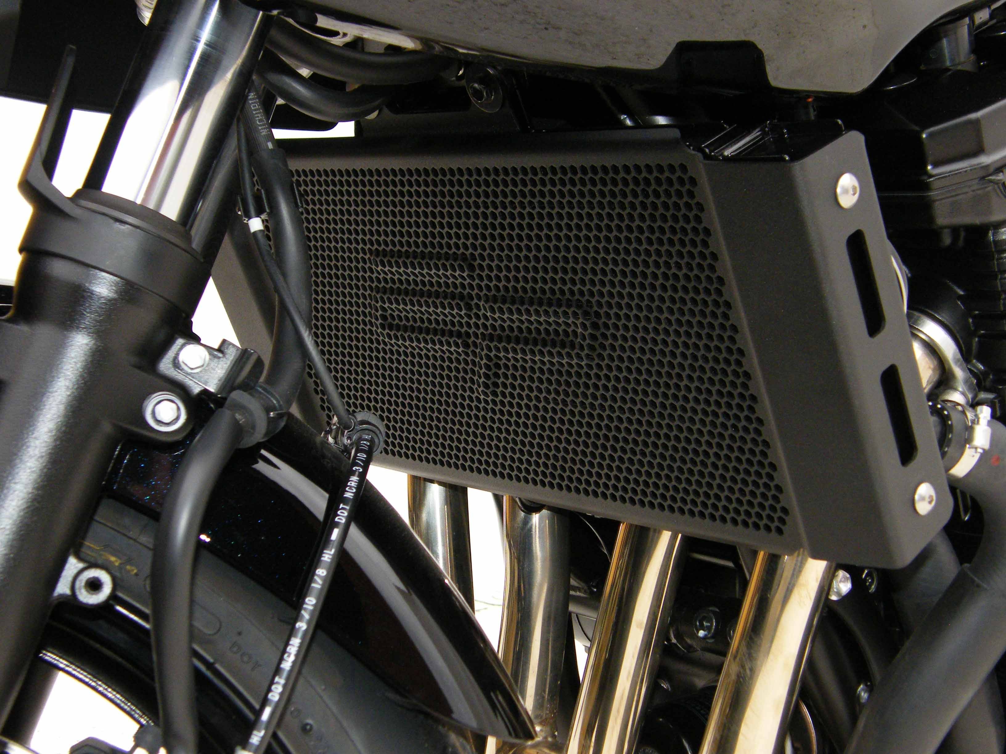 Evotech Performance Suzuki 650 Bandit Radiator Guard | Conquest Racing Ltd