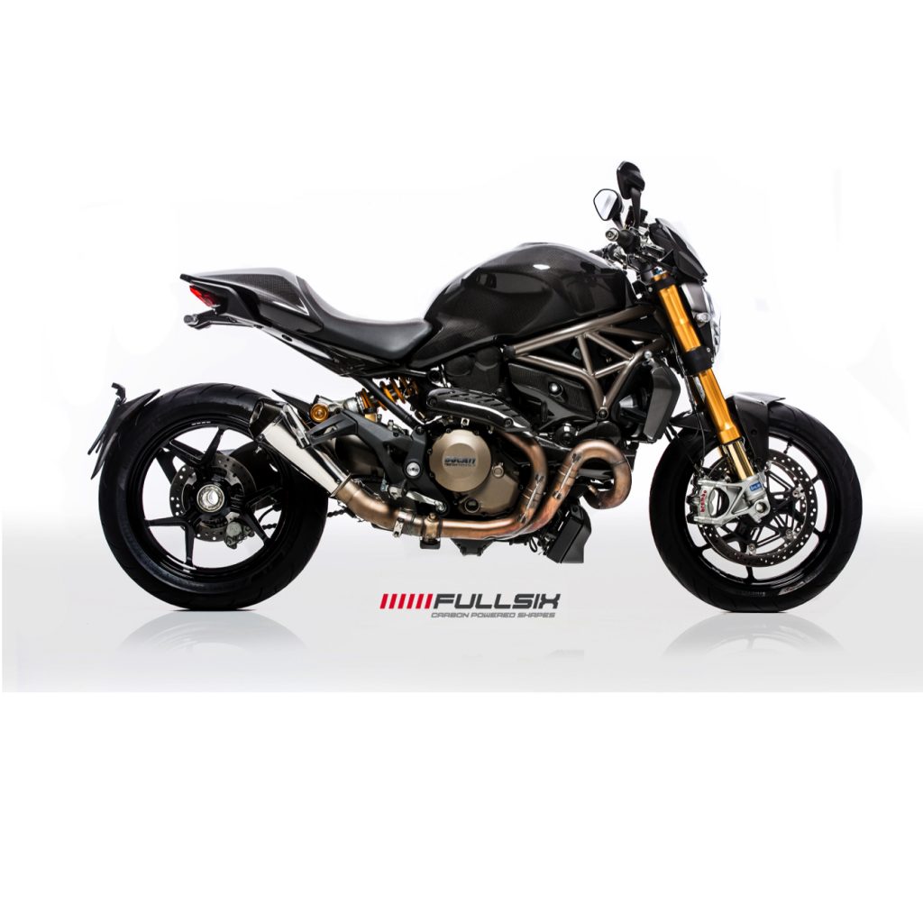 Fullsix Ducati Monster 821 1200 Carbon Fibre Right Engine Cover