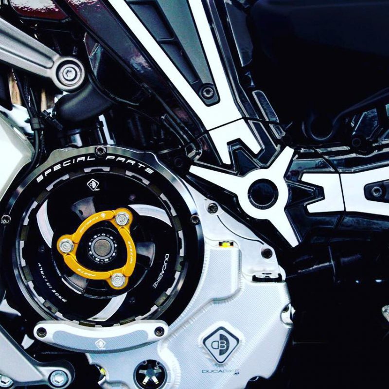 Ducabike Ducati Streetfighter 848 Clear Clutch Cover | Conquest Racing Ltd