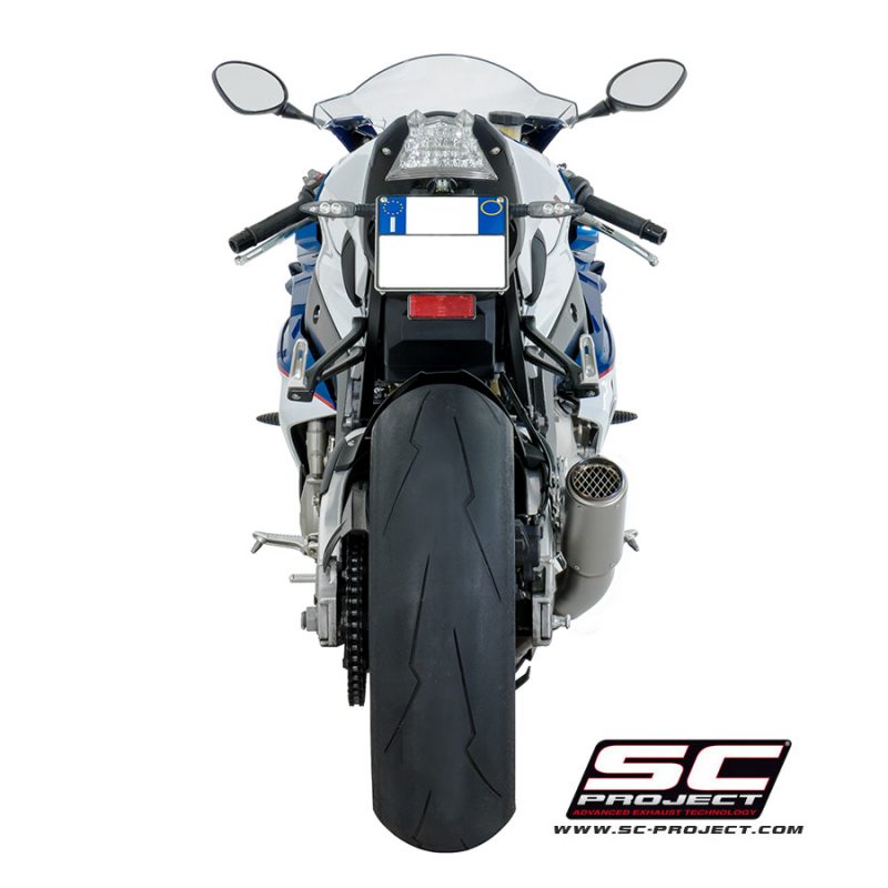 SC Project Exhaust BMW S1000RR CR-T Silencer Full Titanium Link Pipe