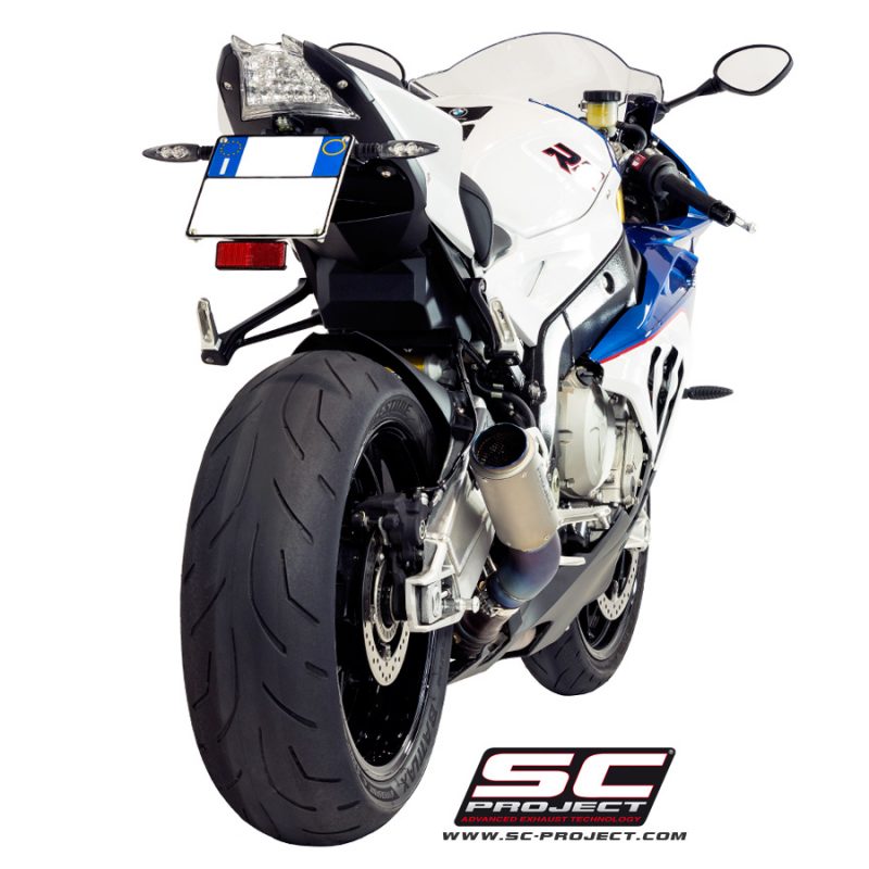 SC Project Exhaust BMW S1000RR CR-T Silencer Full Titanium Link Pipe