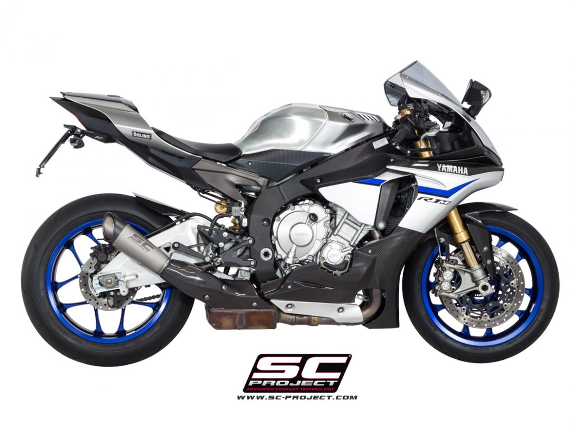 SC Project Exhaust Yamaha YZF R1 R1M S1 Silencer 2015+