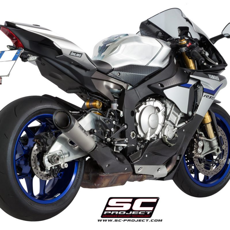 SC Project Exhaust Yamaha YZF R1 R1M S1 Silencer 2015+