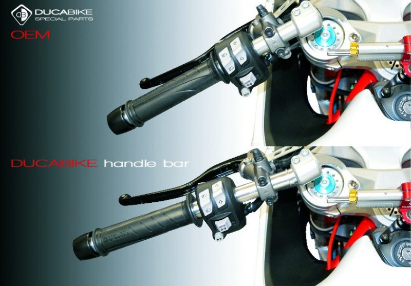 Ducabike Ducati Supersport 939/950 Adjustable Handlebar Tubes