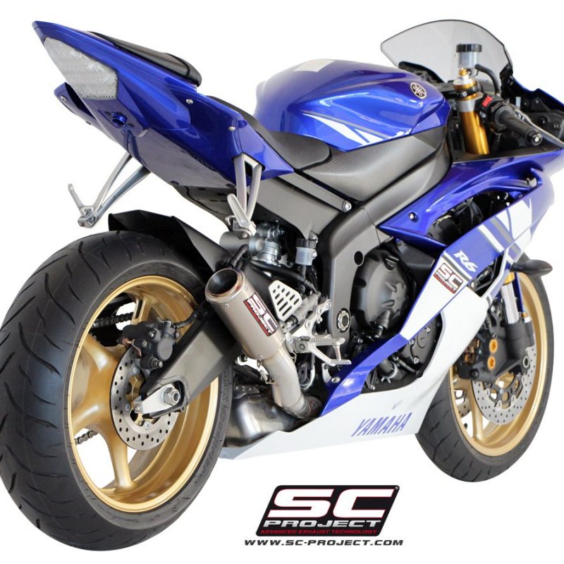 SC Project Exhaust YAMAHA YZF R6 CR-T Silencer 2006-2016