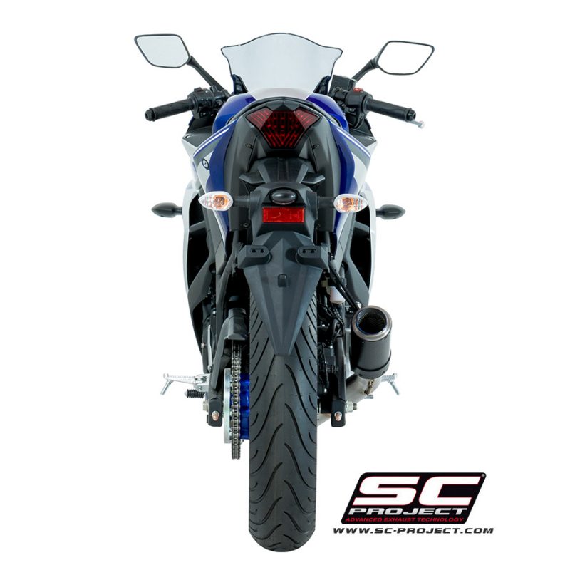 SC Project Exhaust Yamaha YZF R3 Full System 2-1 CR-T Silencer
