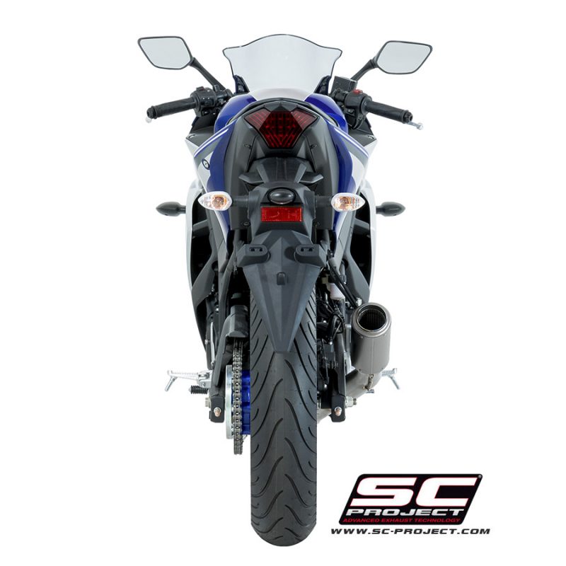 SC Project Exhaust Yamaha YZF R3 Full System 2-1 CR-T Silencer