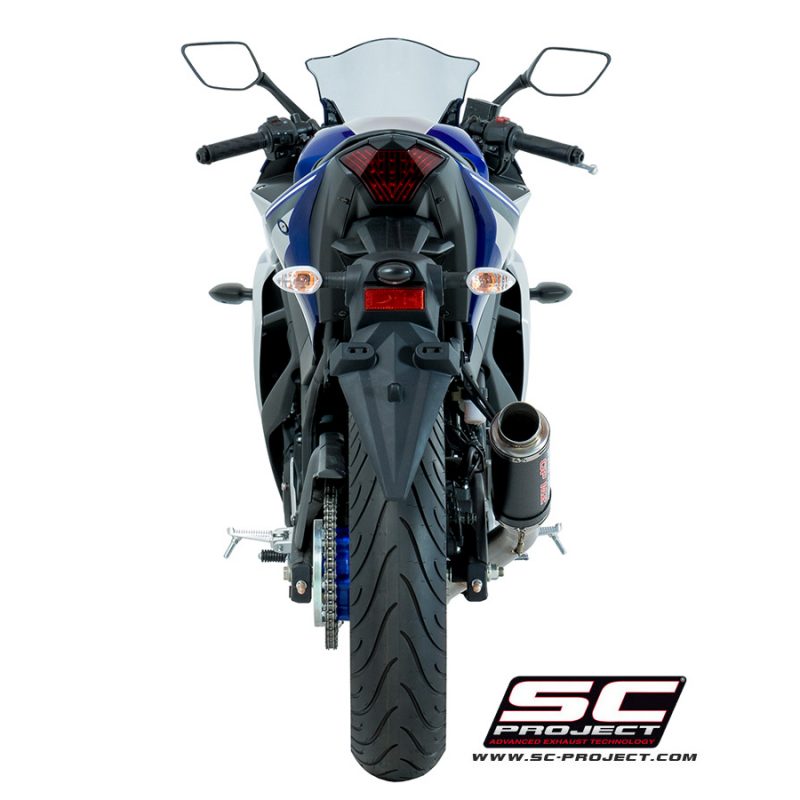 SC Project Exhaust Yamaha YZF R3 Full System 2-1 GP M2 Silencer