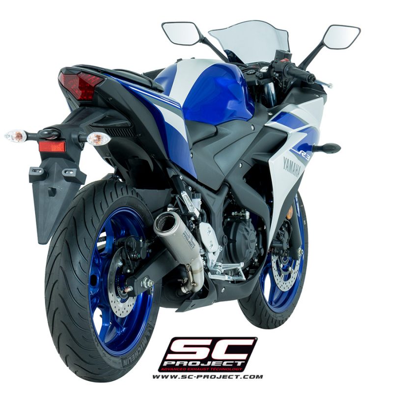 SC Project Exhaust YAMAHA YZF R3 CR-T Silencer