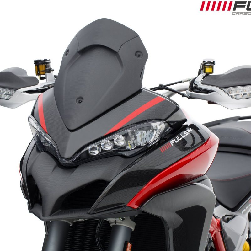 Fullsix Ducati Multistrada 950 1200 1260 Carbon Fibre Hand Guards XL