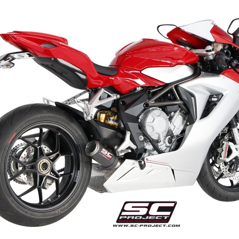 SC Project Exhaust MV Agusta F3 CR-T Silencer -Low Position