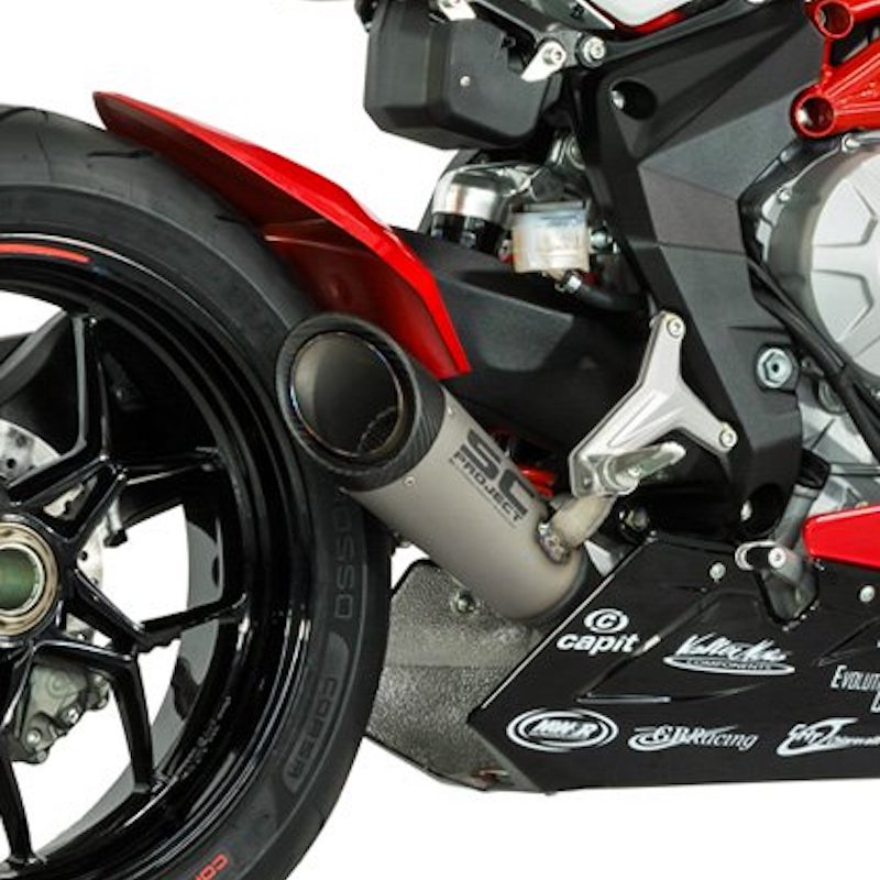 SC Project Exhaust MV Agusta F3 S1 Silencer | Conquest Racing Ltd