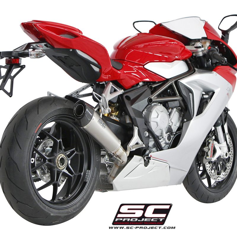 SC Project Exhaust MV Agusta F3 Conic Silencer | Conquest Racing Ltd