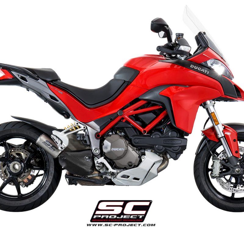 SC Project Exhaust Ducati Multistrada 1200 Oval Silencer 2015 - 2017