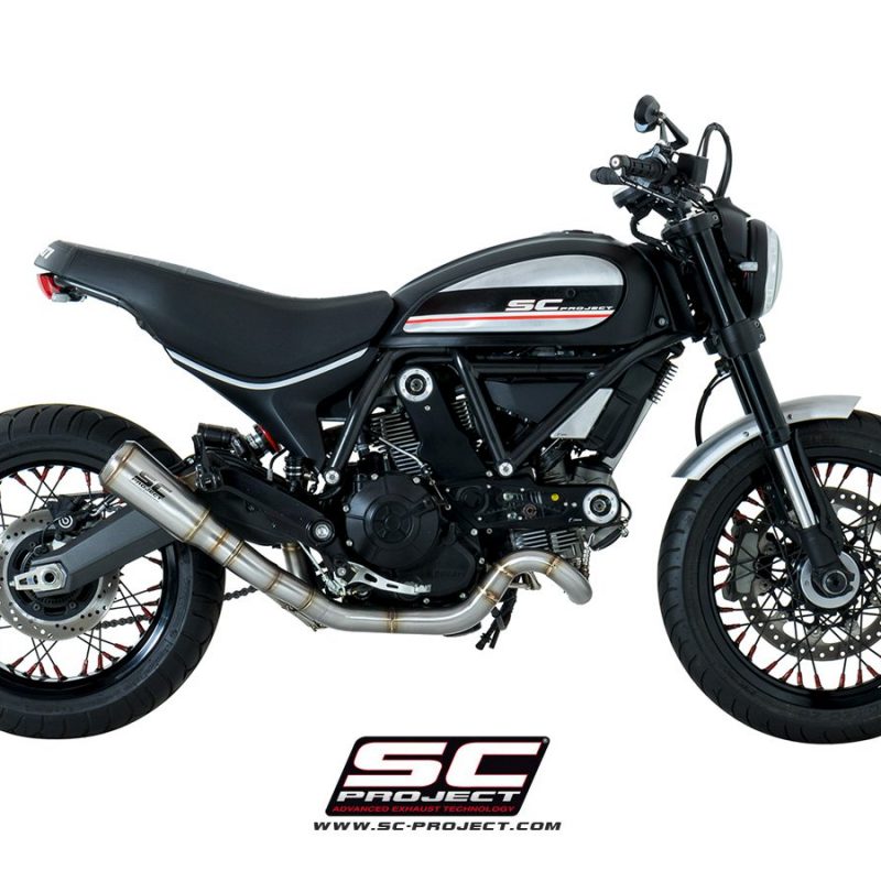 SC Project Exhausts Ducati Scrambler Classic Category | Conquest Racing Ltd