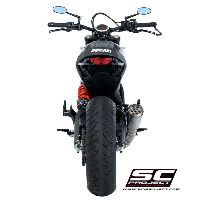 SC Project Exhaust Ducati Scrambler Full System 2-1 Conic Short Silencer