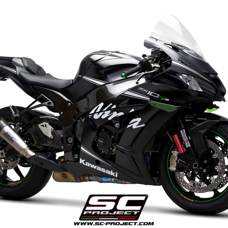 SC Project Exhaust Kawasaki Ninja ZX-10R S1 Silencer Original CAT 2016+