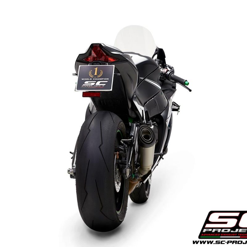 SC Project Exhaust Kawasaki Ninja ZX-10R S1 Silencer Original CAT 2016+