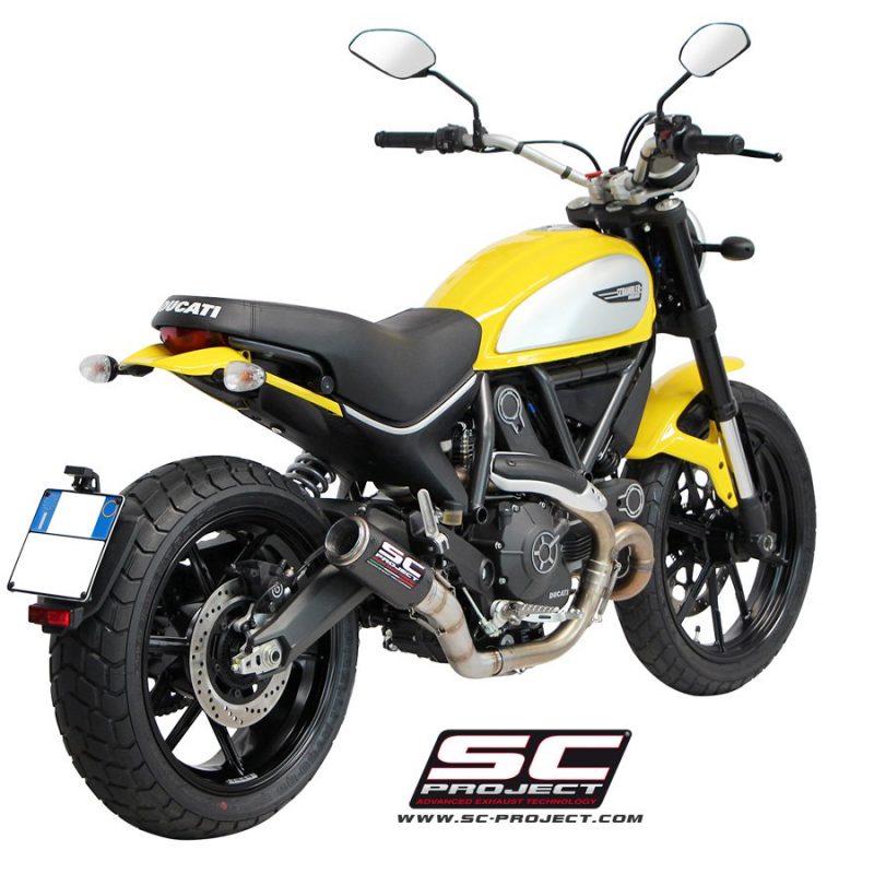 SC Project Exhaust Ducati Scrambler CR-T silencer