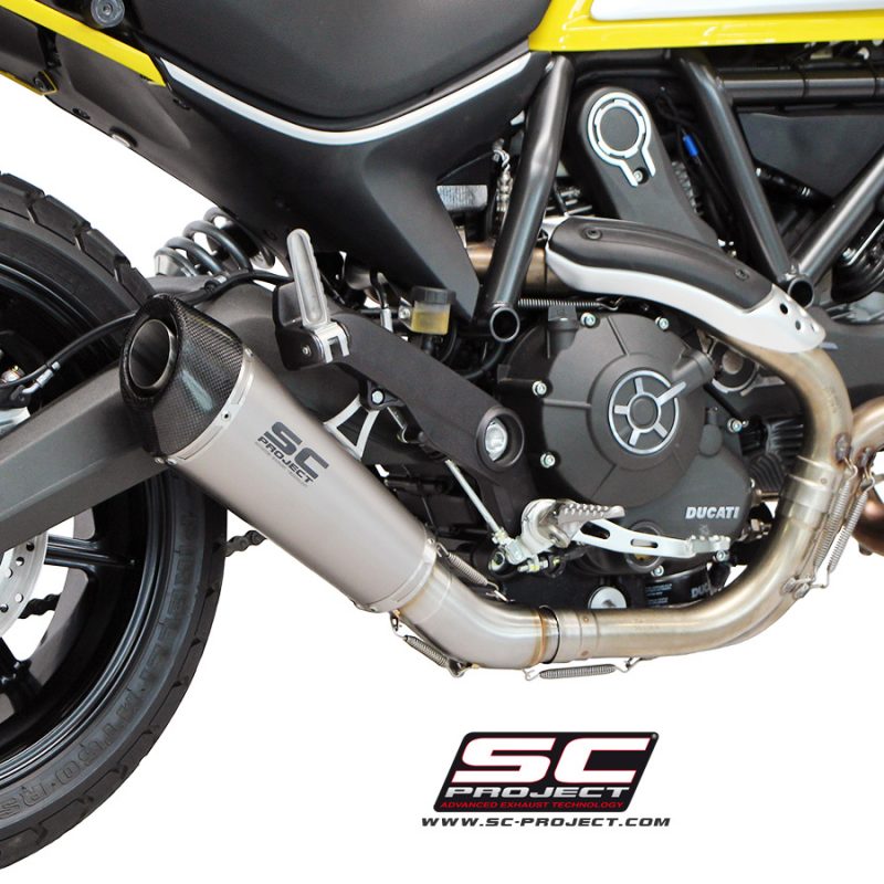 SC Project Exhaust Ducati Scrambler Conic Silencer