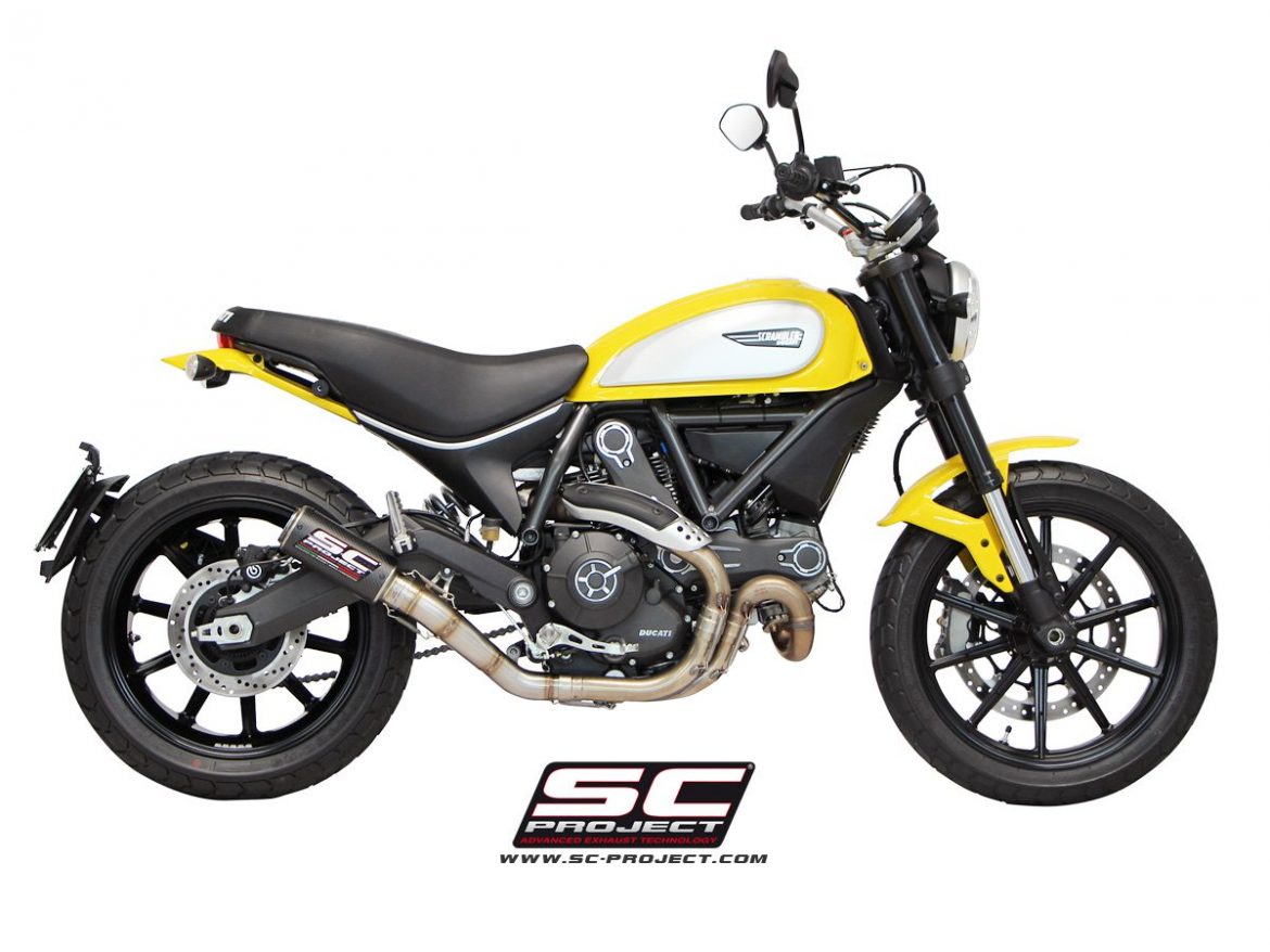 SC Project Exhaust Ducati Scrambler CR-T silencer