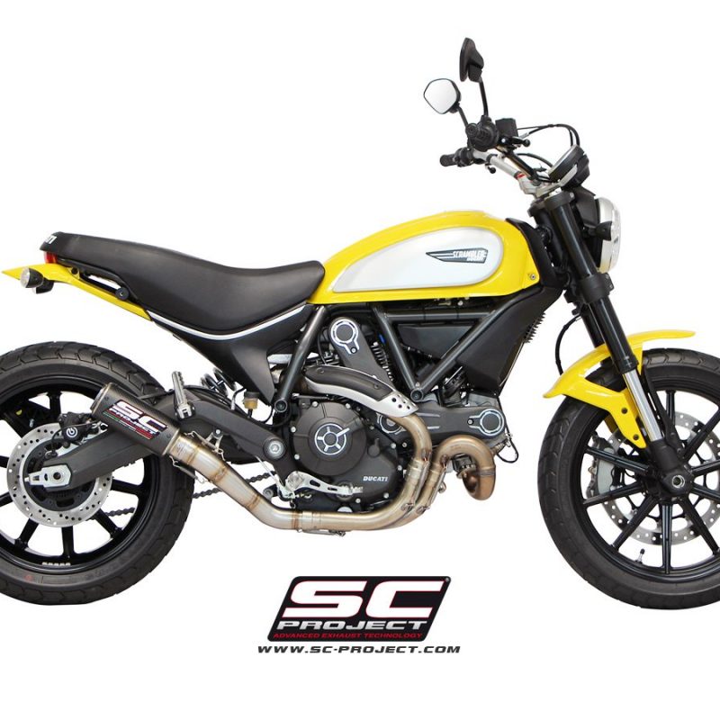 SC Project Exhausts Ducati Scrambler Classic Category | Conquest Racing Ltd