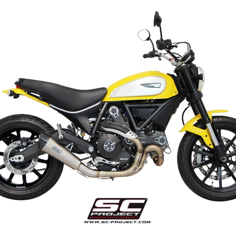 SC Project Exhausts Ducati Scrambler Classic Category | Conquest Racing Ltd
