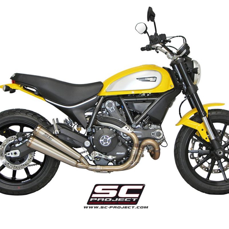 SC Project Exhausts Ducati Scrambler Classic Category | Conquest Racing Ltd