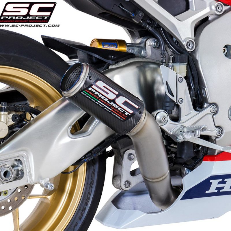 SC Project Exhaust Honda CBR 1000RR CR-T Silencer High Position 2017-2019