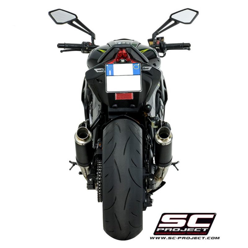 SC Project Exhaust Kawasaki Z1000 GPM2 Silencers 2017+