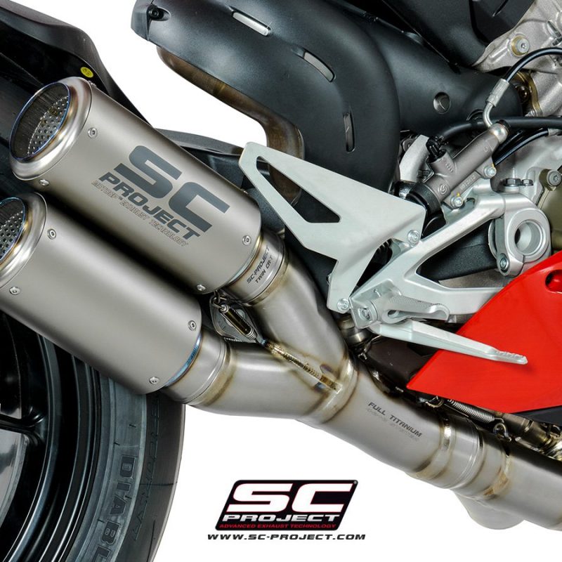 SC Project Exhaust Ducati Panigale V4 CR-T Full System 2-1-2
