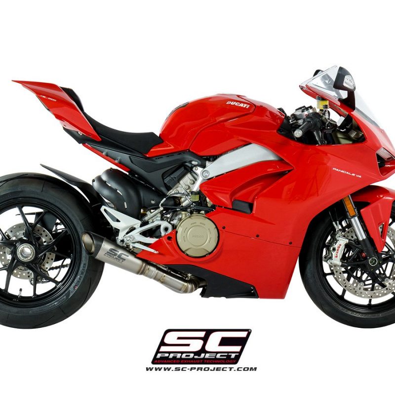 SC Project Exhaust Ducati Panigale V4 Full System SC1-R High Position