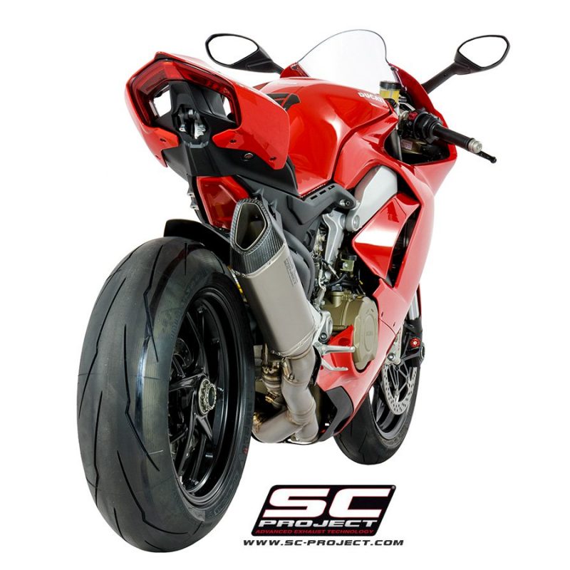 SC Project Exhaust Ducati Panigale V4 Full System SC1-R High Position