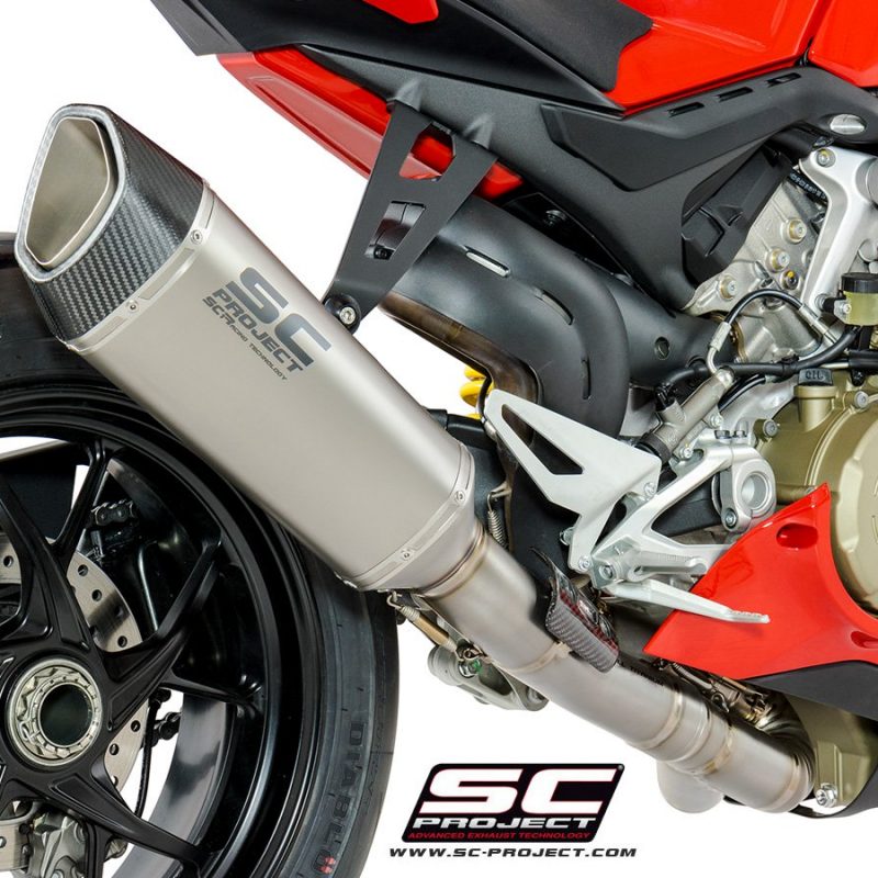 SC Project Exhaust Ducati Panigale V4 Full System SC1-R High Position