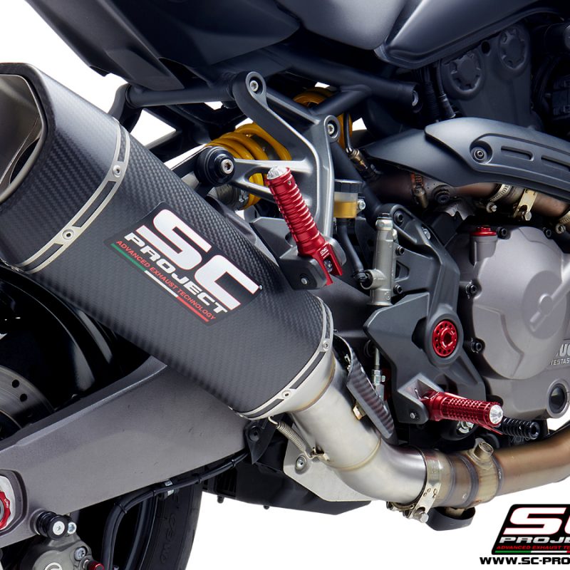 SC Project Exhaust Ducati Monster 821 SC1-R Silencer 2018