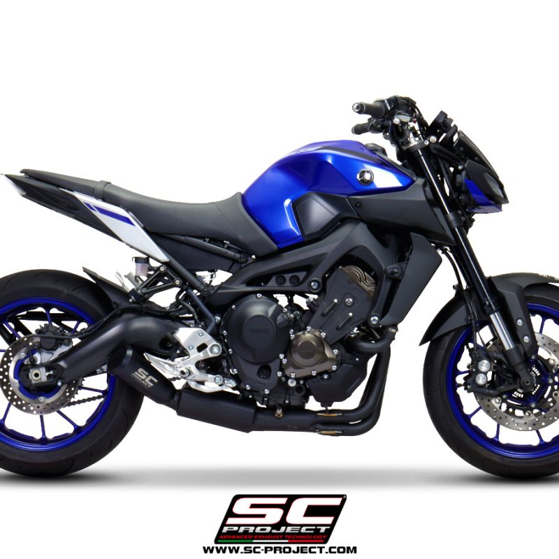 SC Project Exhaust Yamaha MT-09 Full Exhaust System 3-1 with 70s ...