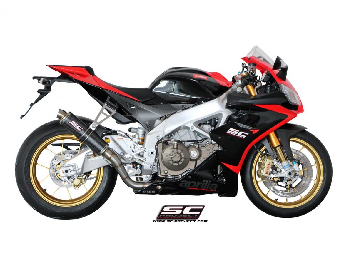 SC Project Exhaust Aprilia RSV4 GP Silencer 2009-14