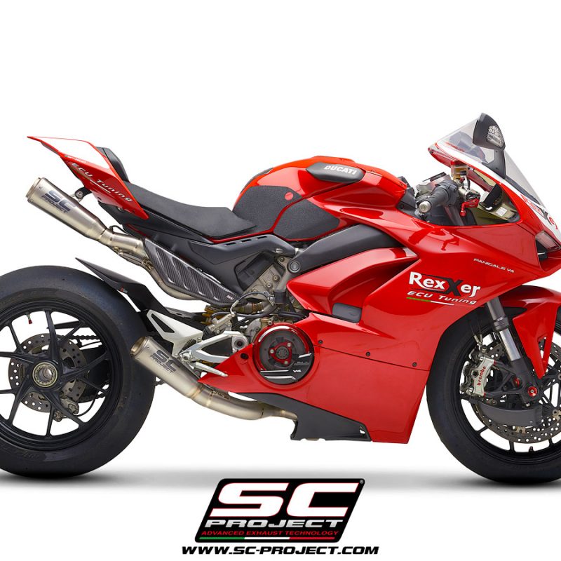 SC Project Exhaust Ducati Panigale V4 S1 Full System 2-1