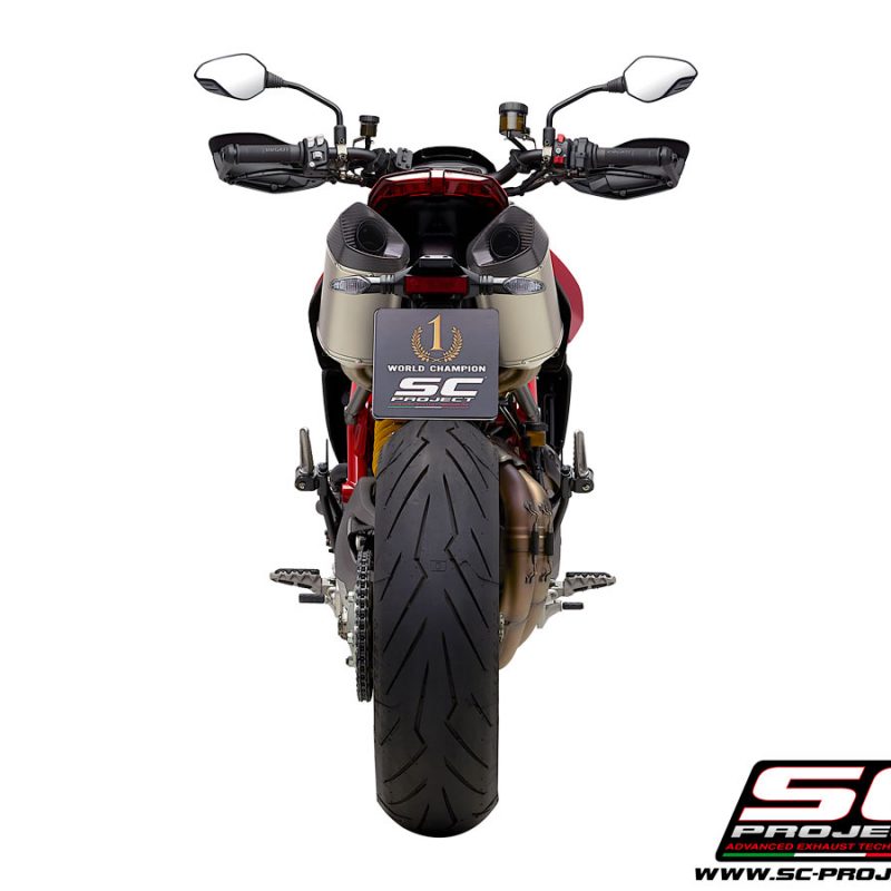 SC Project Exhaust Ducati Hypermotard 950 / SP SC1-M Silencers Pair 2019+