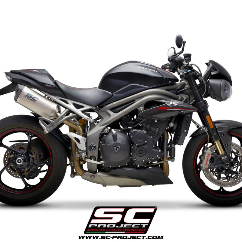 SC Project Exhaust Triumph Speed Triple S RS SC1-R Silencer 2018+