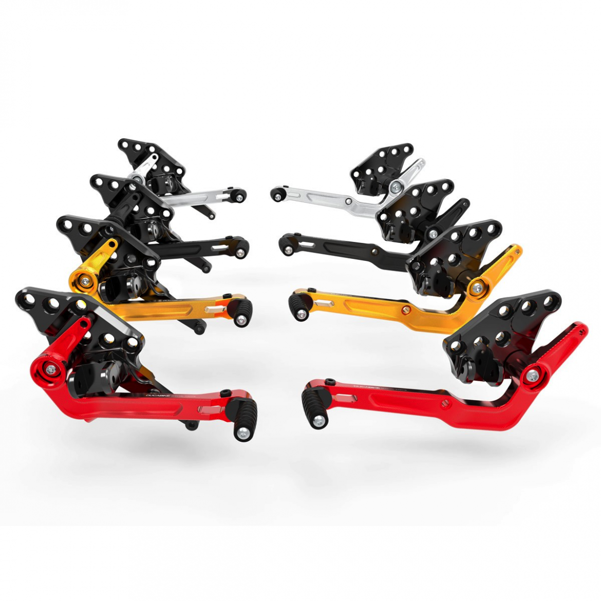 Ducabike Ducati Diavel 1260 Adjustable Rearsets | Conquest Racing Ltd