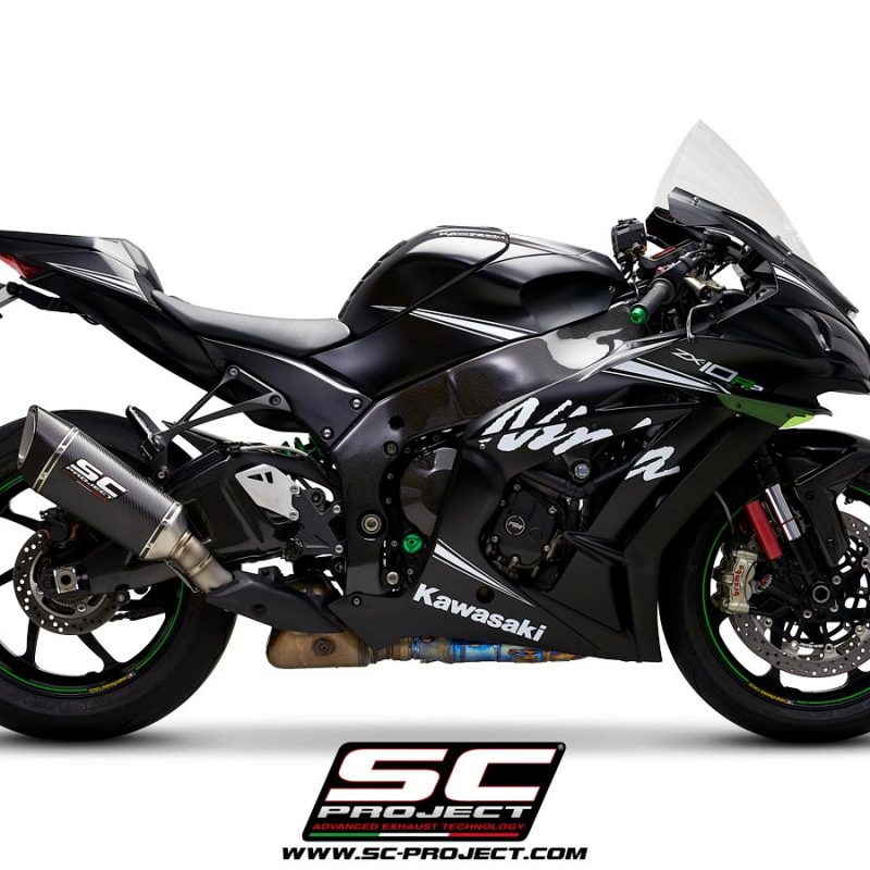 SC Project Exhaust Kawasaki Ninja ZX-10R SC1-R Silencer Original CAT 2016+