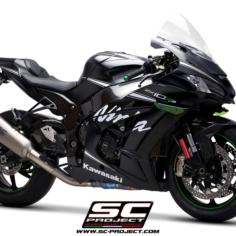 SC Project Exhaust Kawasaki Ninja ZX-10R SC1-R Silencer De-Cat 2016+