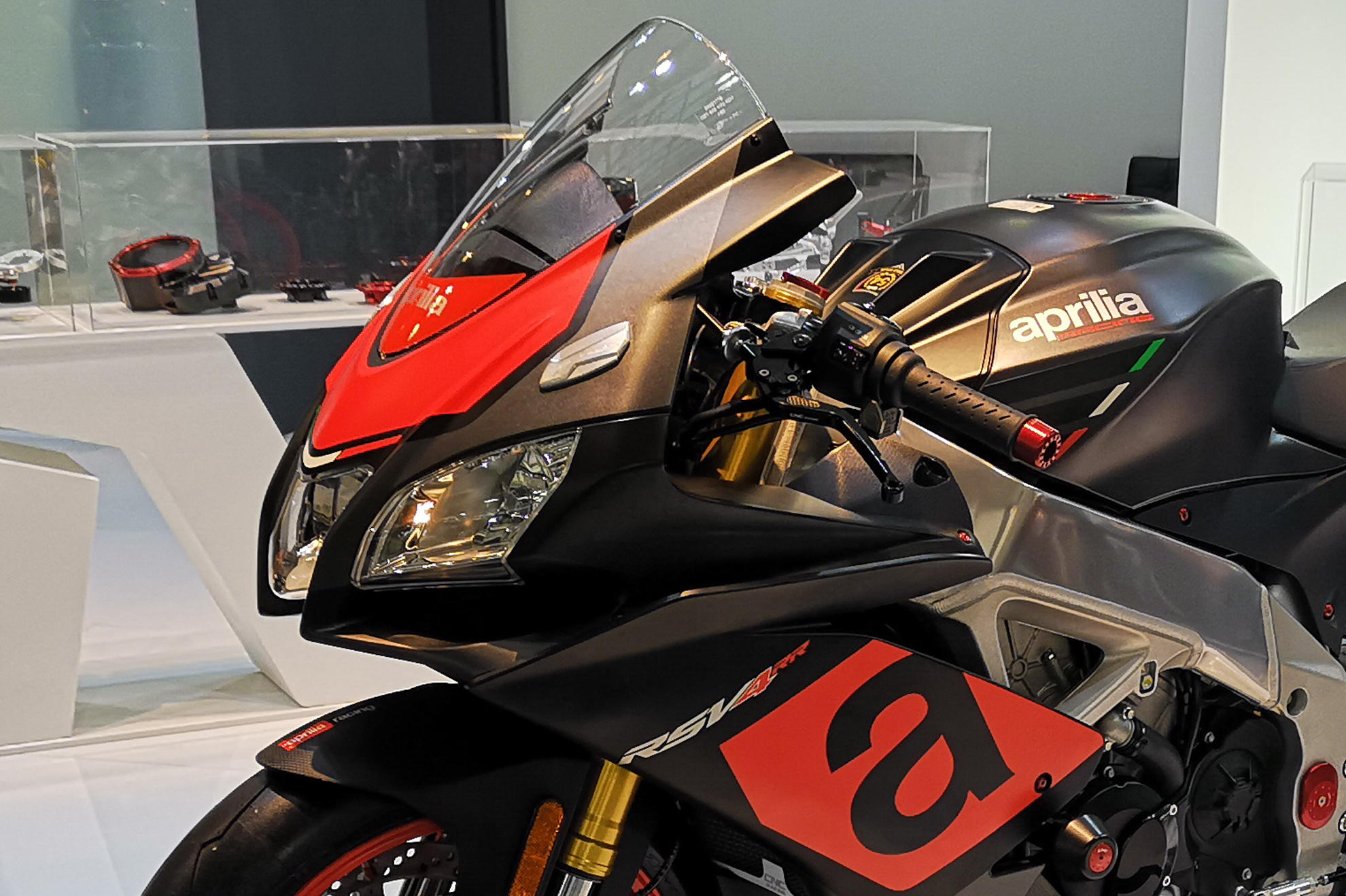 CNC Racing Aprilia RSV4 Mirror Blank Covers