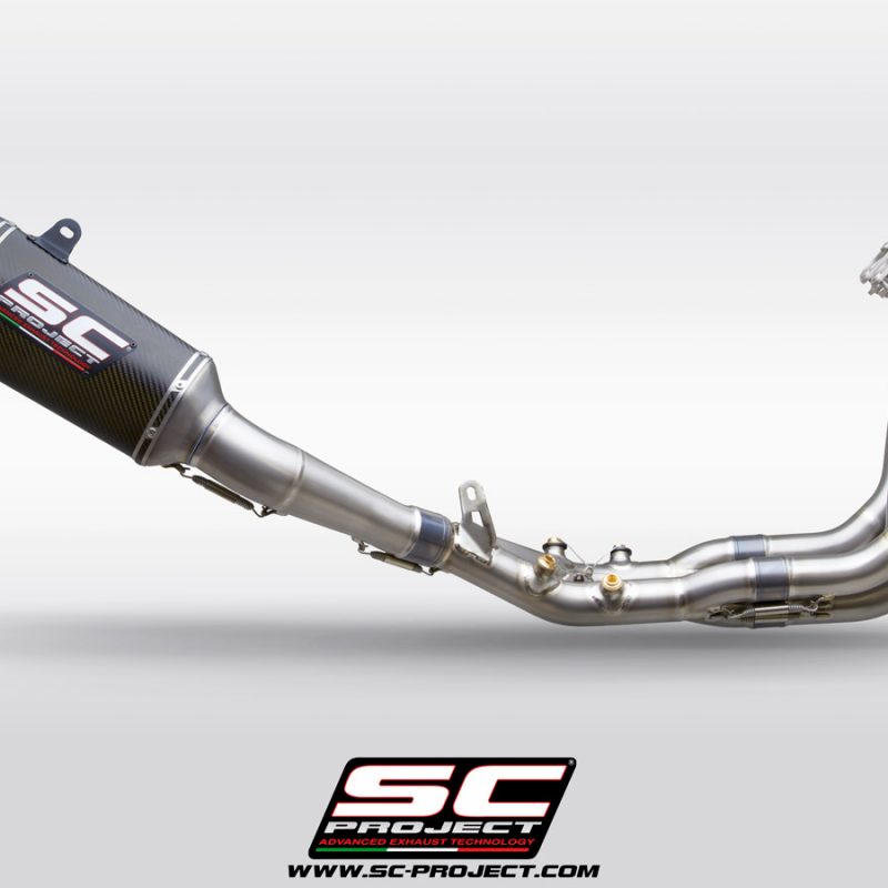 SC Project Exhaust BMW S1000RR Carbon SC1-R Full Titanium System 4-1 ...