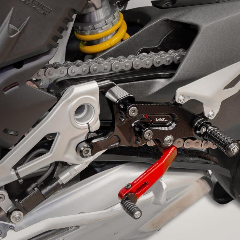 Ducabike Ducati Streetfighter V4 CNC Adjustable Rearsets | Conquest ...