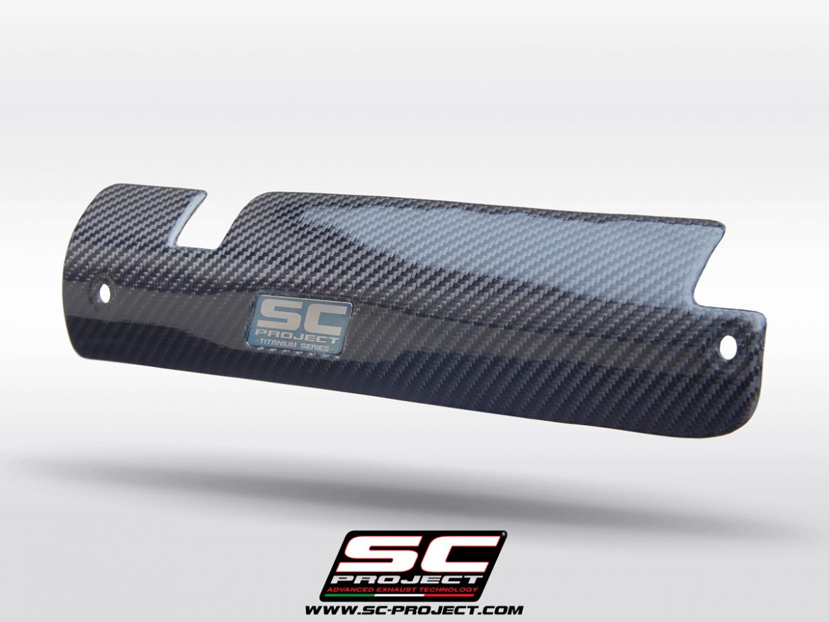 SC Project Exhaust KTM Super Duke 1290 R Carbon Exhaust Heat Shield ...