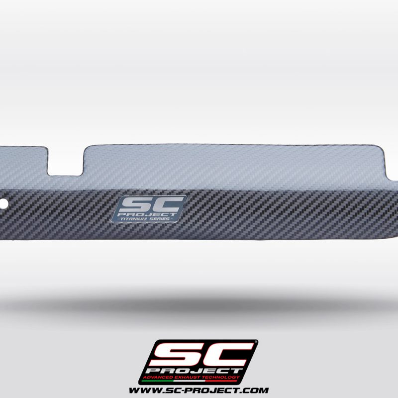 SC Project Exhaust KTM Super Duke 1290 R Carbon Exhaust Heat Shield ...