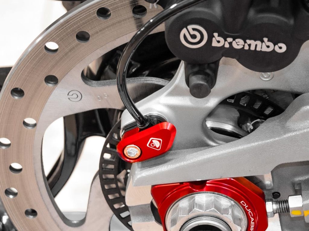Ducabike Ducati Multistrada V4 Rear ABS Sensor Protector Guard ...